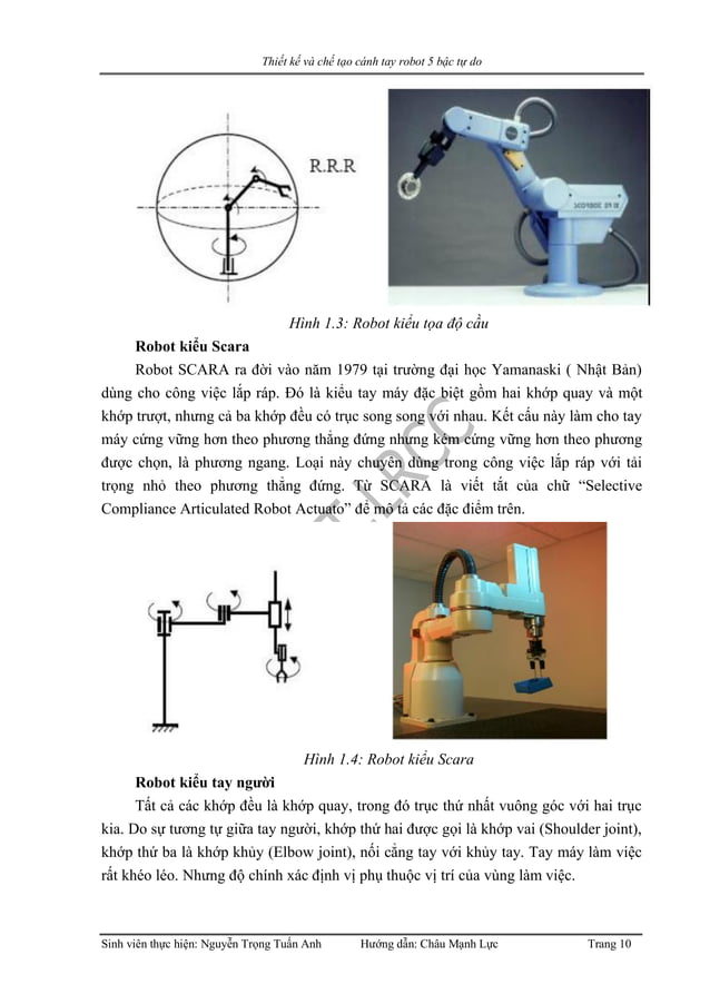 Thiết kế và chế tạo cánh tay robot 5 bậc tự do, NGUYỄN TRỌNG TUẤN ANH.pdf