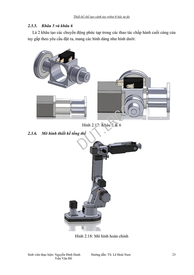 Thiết kế và chế tạo cánh tay robot 6 bậc tự do.pdf