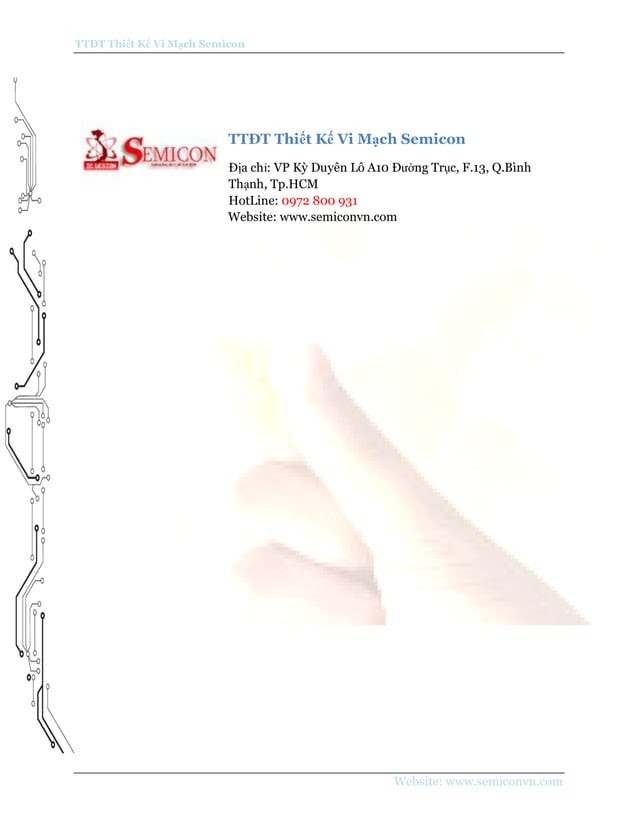 Thiết kế vi mạch semicon | PDF