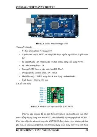 Thiết kế và thi công thiết bị đo nhịp tim, nồng độ oxy trong máu và nhiệt độ.pdf