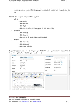 Thiết kế website học trực tuyến e learning | PDF