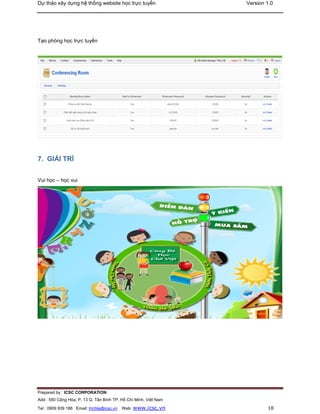Thiết kế website học trực tuyến e learning | PDF