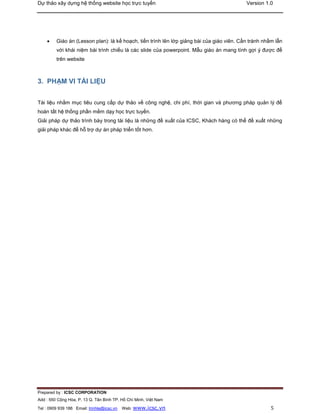 Thiết kế website học trực tuyến e learning | PDF