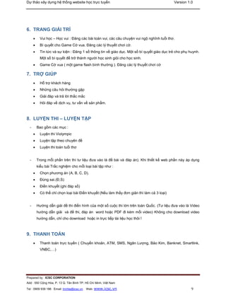 Thiết kế website học trực tuyến e learning | PDF