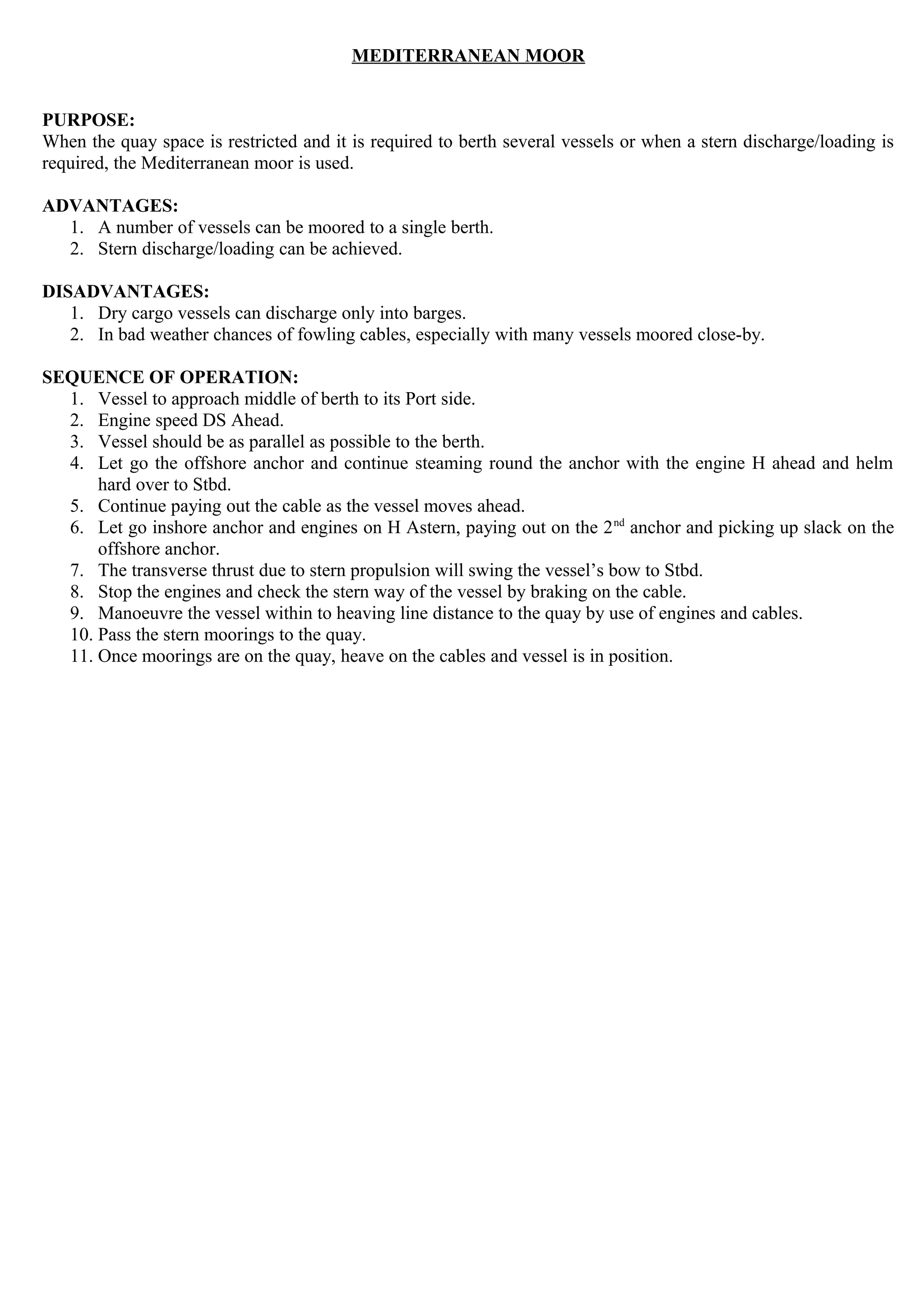 Ship handling | DOC