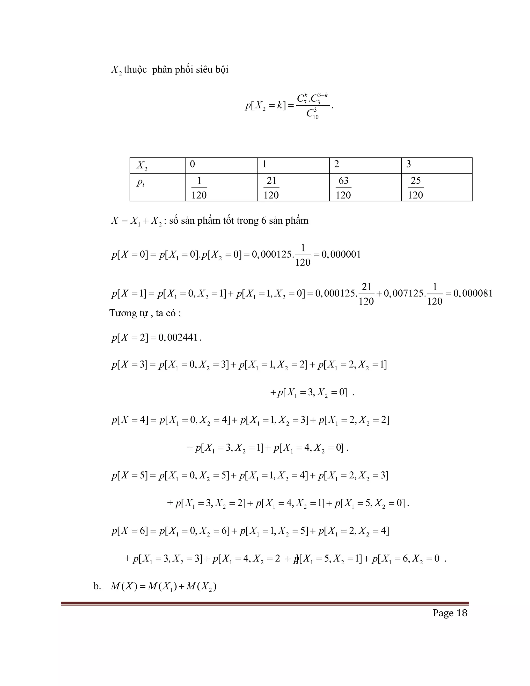 đề Thi xác suất thống kê và đáp án | PDF