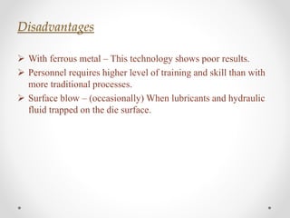 Thixocasting process | PPTX