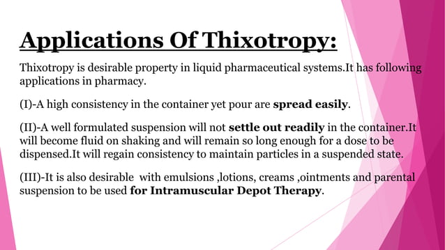 Thixotropy (1) (1) | PPTX