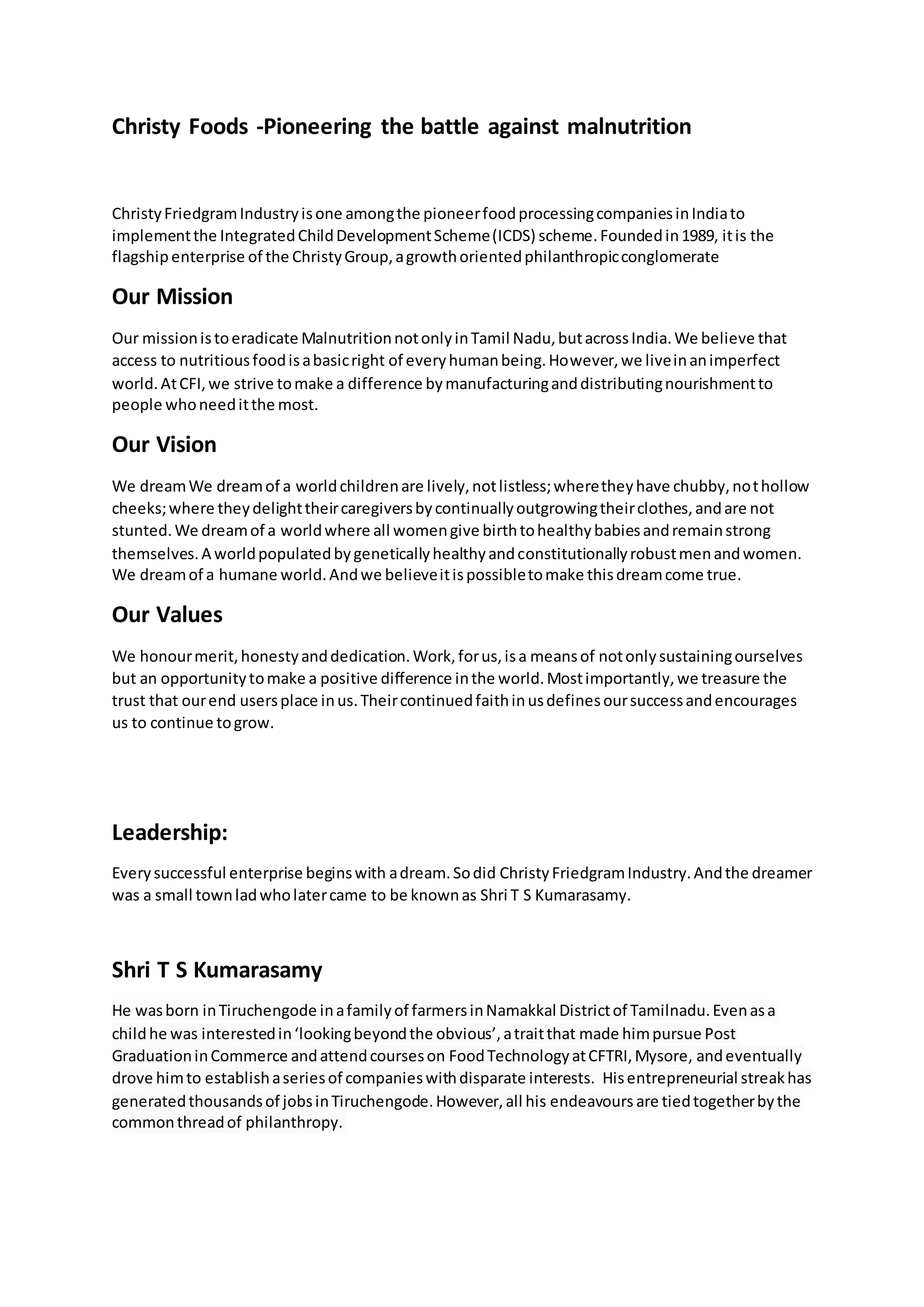 Christy Groups | DOCX