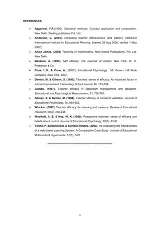 EFFECTIVENESS OF CO-OPERATIVE LEARNING METHOD IN LEARNING OF ...