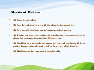 Thiyagu measures of central tendency final | PPT