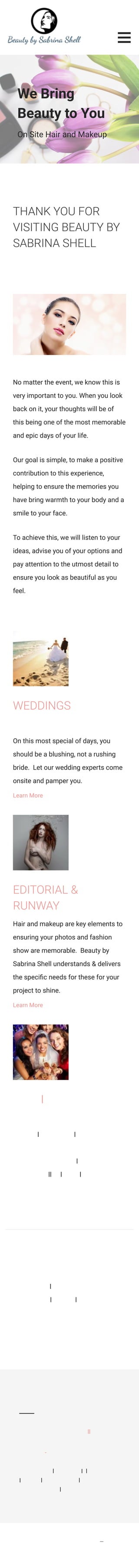 Sabrina Shell Master Stylist and Make up Artist | PDF