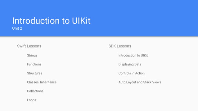 Unit 2 Introduction To Uikit Ppt 