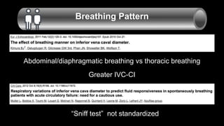 Inferior vena cava ultrasound in Resuscitation - Why I am skeptical | PPTX