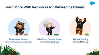 Admin Best Practices: Introducing Einstein Recommendation Builder | PPT