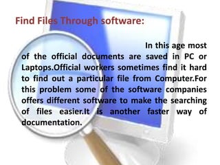 documentation tools&techniques | PPT