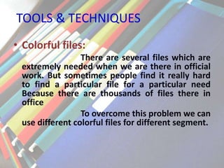 documentation tools&techniques | PPT