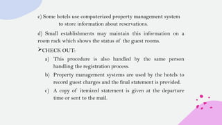THM234 Chapter 6.pptx.chapter6. Torism and hotel management | PPTX