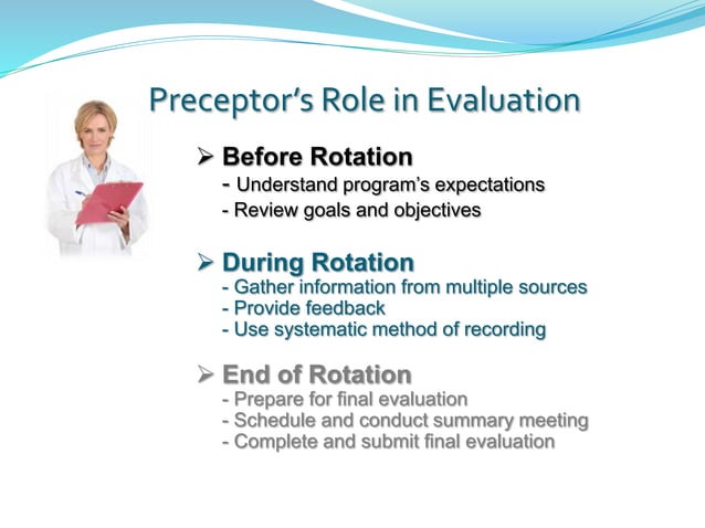 Guidelines For Evaluating Learners Clinical Performance Ppt