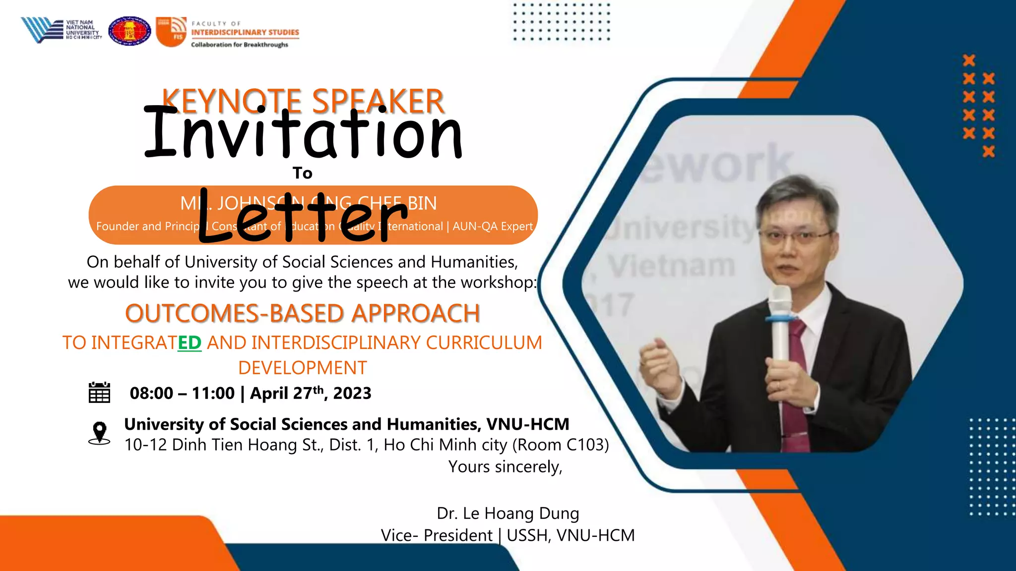 Thư mời Johnson Ong Chee Bin_CORRECTION.pptx | Free Download