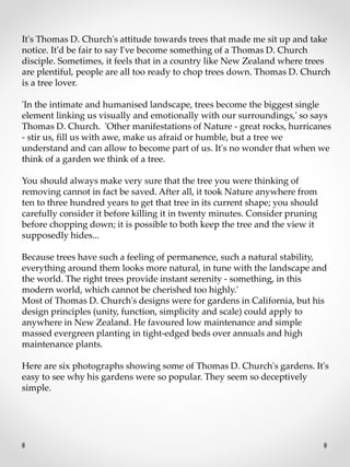 Thomas church | PPTX