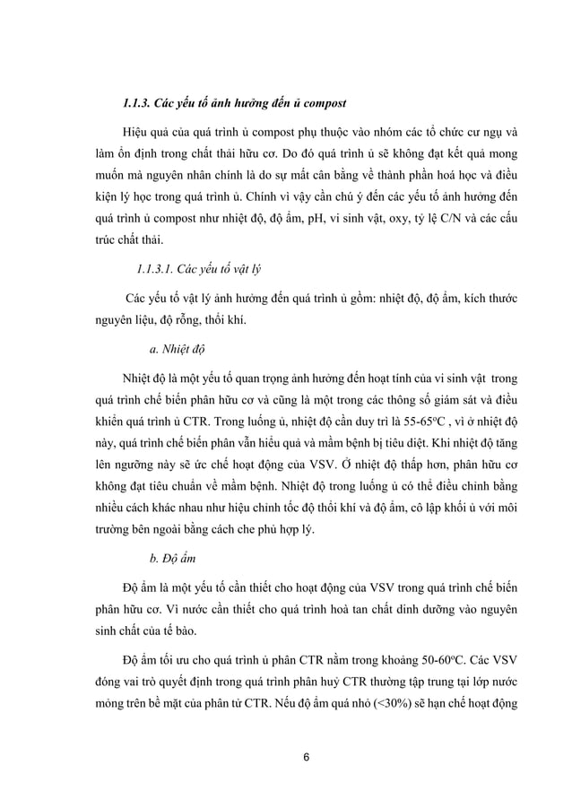 Thử nghiệm quy trình sản xuất sinh khối bào tử vi nấm phân hủy cellulose và protein | PDF