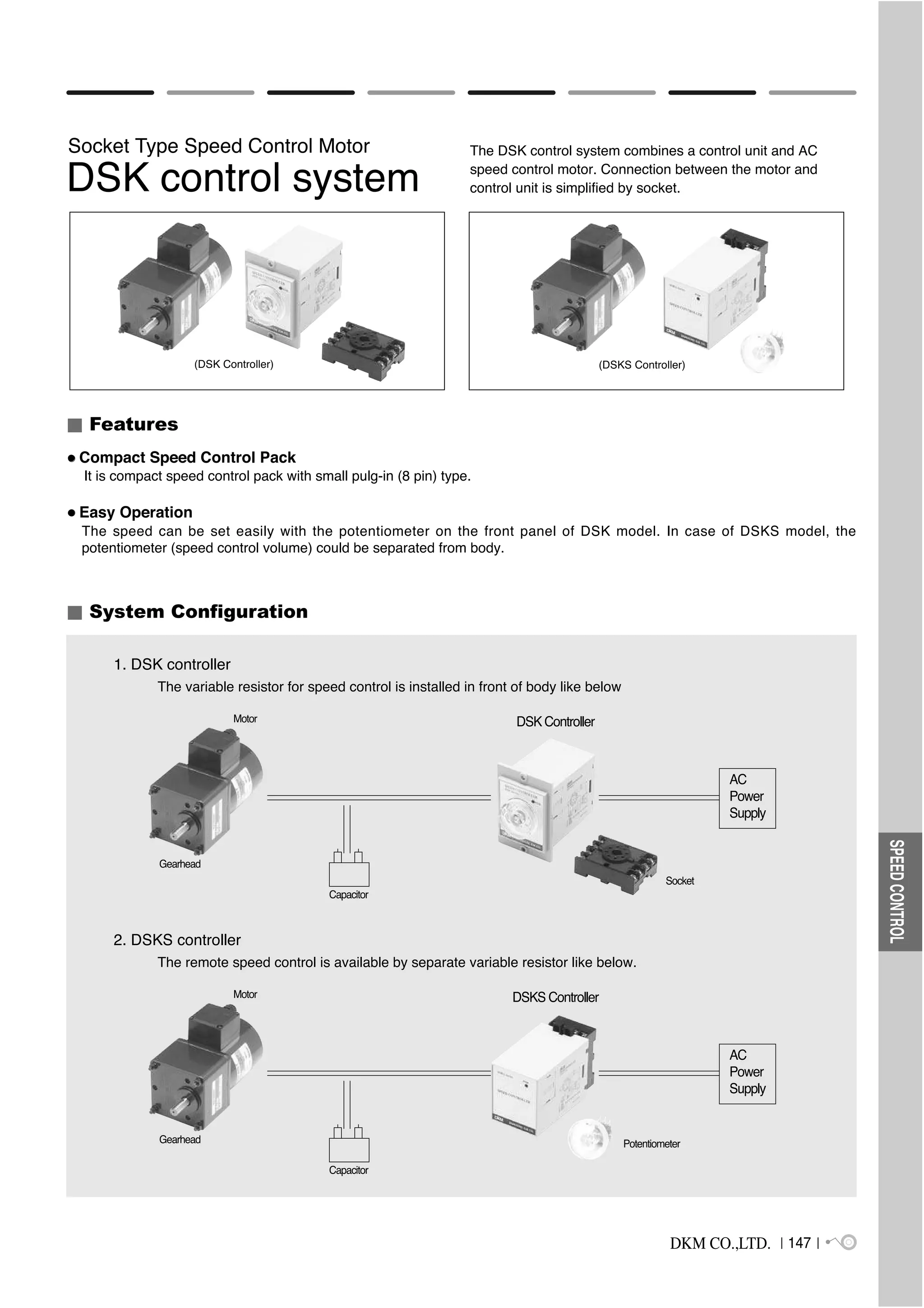 Thông số kỹ thuật bộ điều khiển tốc độ DKM catalogue speed control DKM | PDF