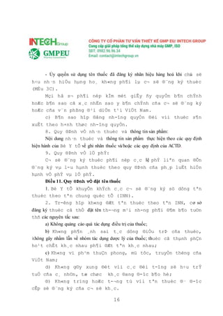 Thông tư quy định đăng ký thuốc | PDF