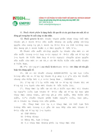 Thông tư quy định đăng ký thuốc | PDF