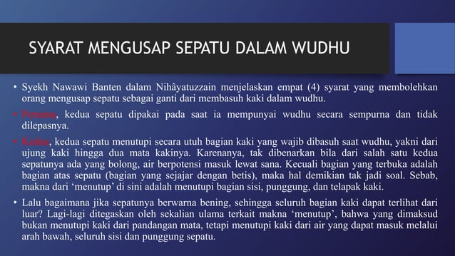 MATERI TENTANG THOHAROH / BESUCI (ISTINJA’).pptx