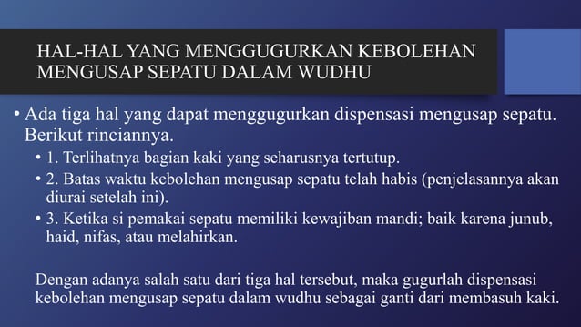 MATERI TENTANG THOHAROH / BESUCI (ISTINJA’).pptx