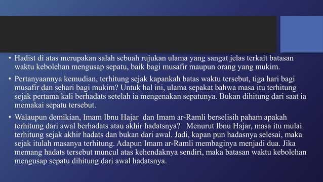 MATERI TENTANG THOHAROH / BESUCI (ISTINJA’).pptx