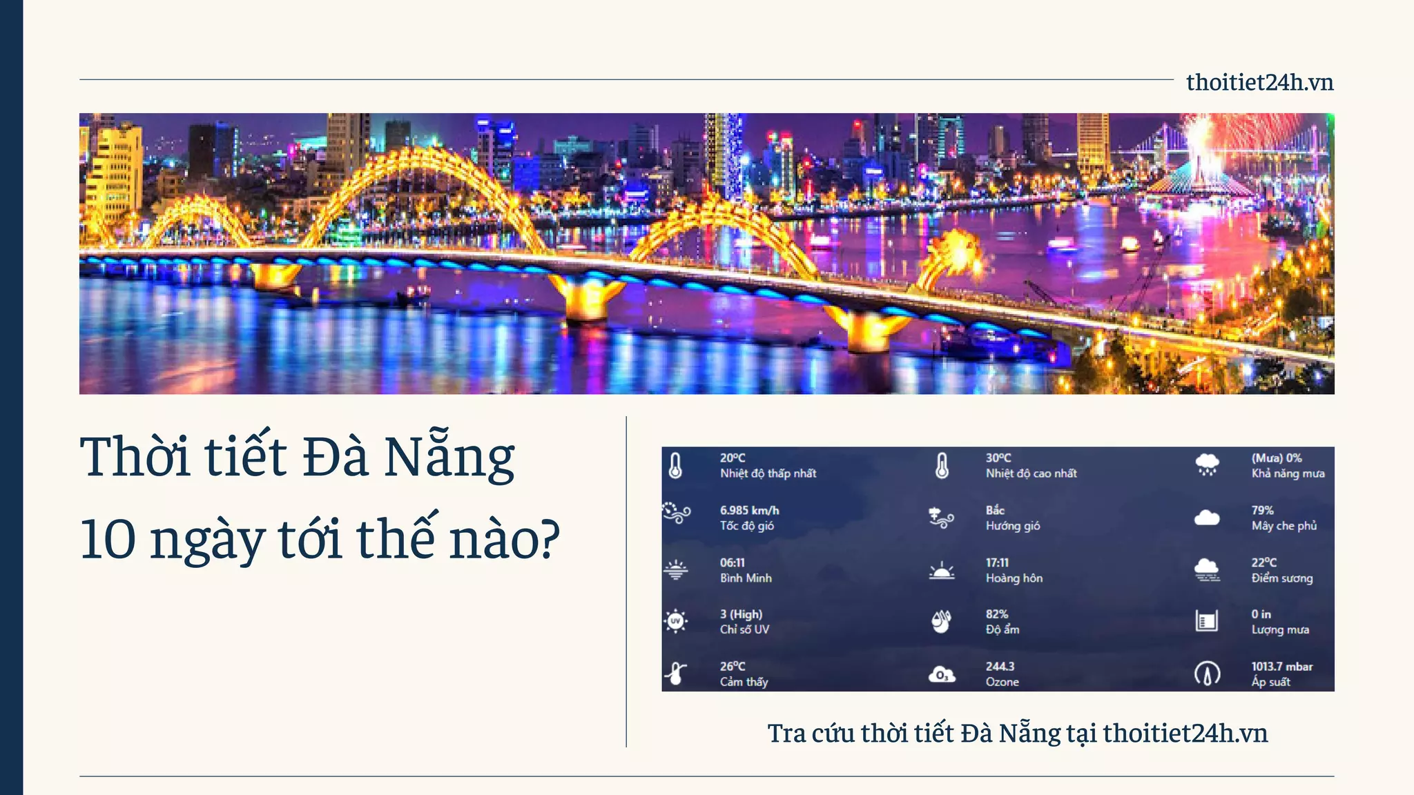 Thoi tiet Da Nang 10 ngay toi | PPT