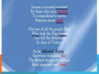 Success is Counted Sweetest | PPTX