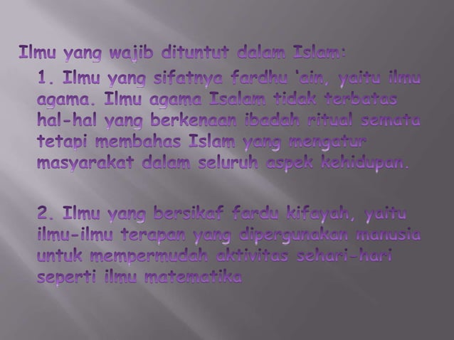 Tholabul ilmi | PPTX