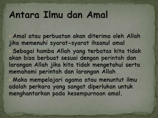 Tholabul ilmi | PPTX