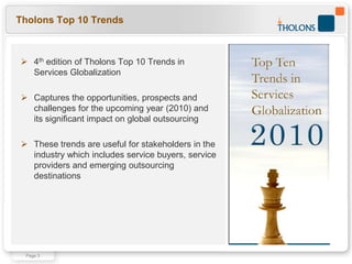 Tholons Top 10 Trends Presentation | PPTX
