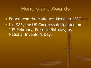 Thomas Edison from ronvinkwan | PPT