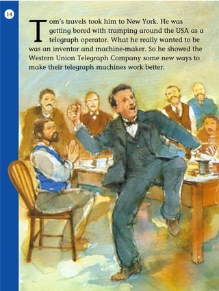 Thomas edison-the-wizard-inventor by haydn middleton-oxford book | PDF