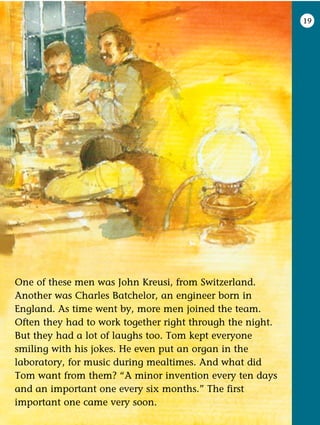 Thomas edison-the-wizard-inventor by haydn middleton-oxford book | PDF