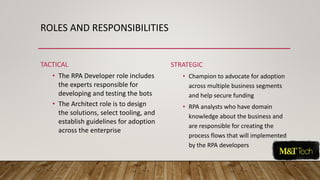 The Rise and Benefits of Robotic Process Automation | PDF