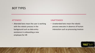 The Rise and Benefits of Robotic Process Automation | PDF