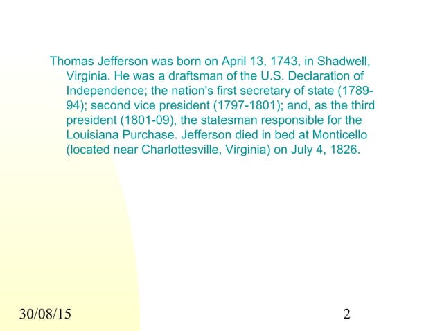 Thomas Jefferson | PPT