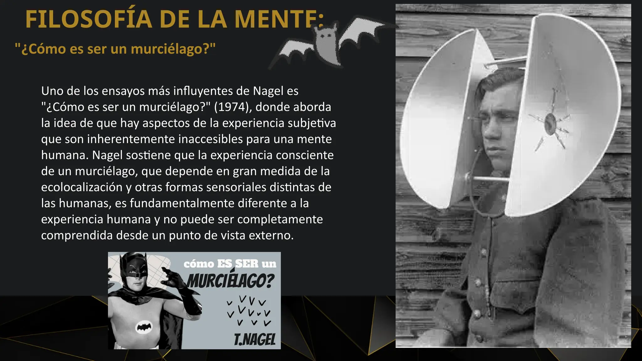 INTRODUCCION AL PENSAMIENTO DE : Thomas Nagel | PPT