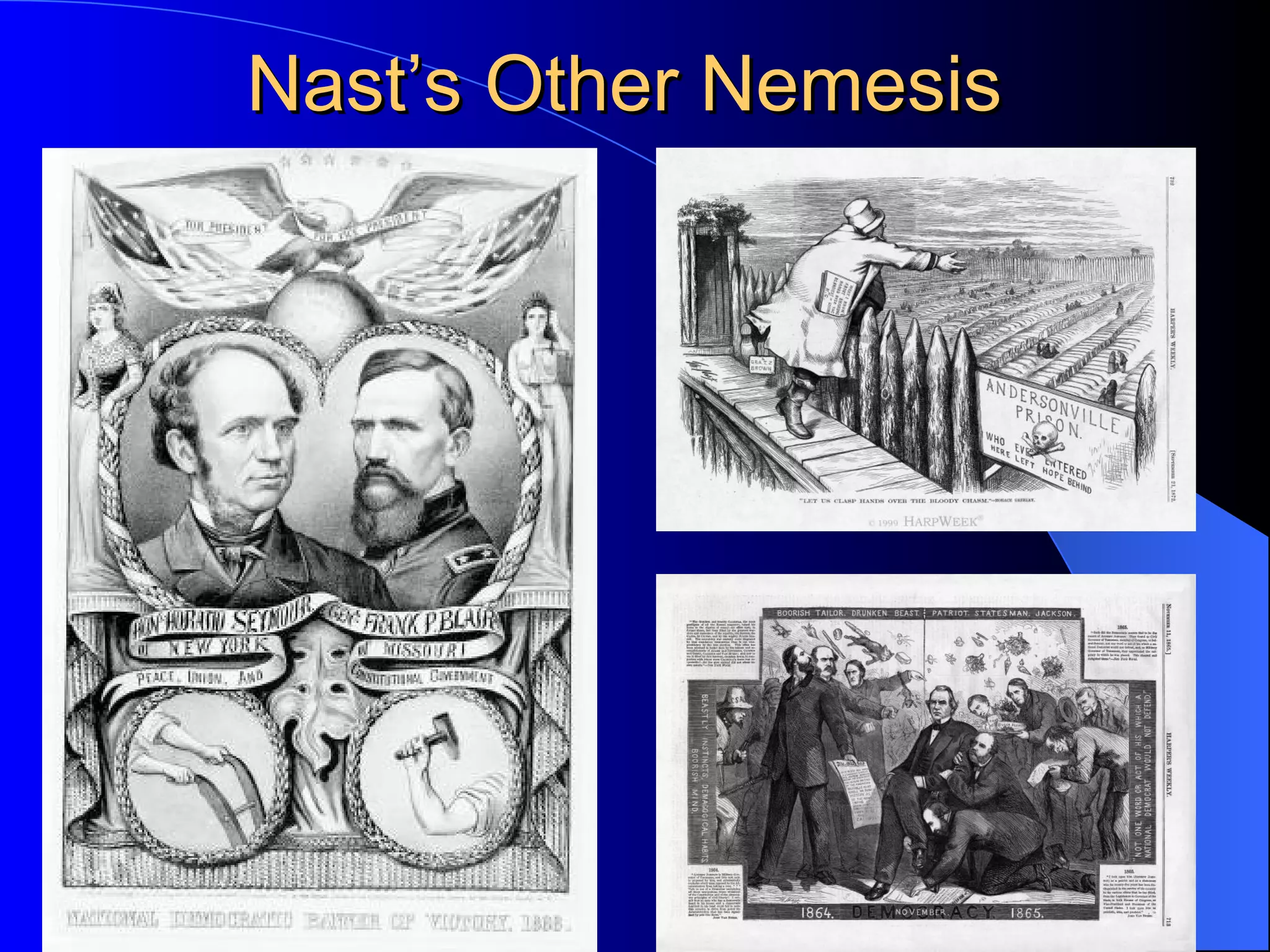 Thomas Nast Cartoonist | PPT | Drawing and Sketching | Arts and Crafts