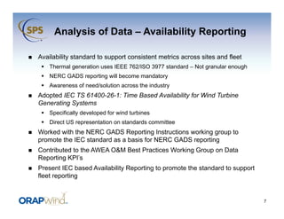 Jim Thomas: 2013 Sandia National Laboratoies Wind Plant Reliability ...