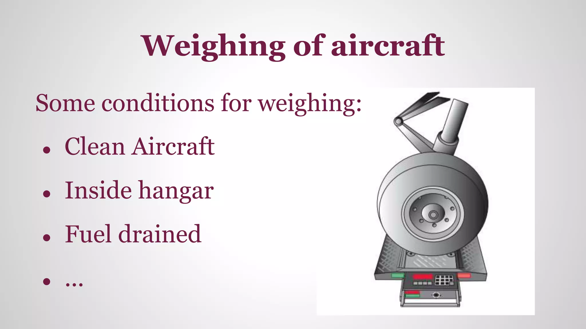 Aircraft Weight & Balance | PPTX