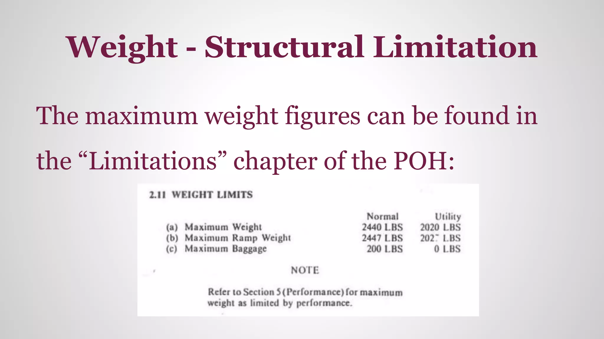Aircraft Weight & Balance | PPTX