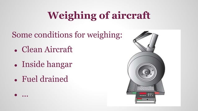 Aircraft Weight & Balance | PPTX | Physics | Science