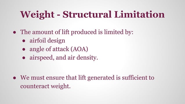 Aircraft Weight & Balance | PPTX | Physics | Science
